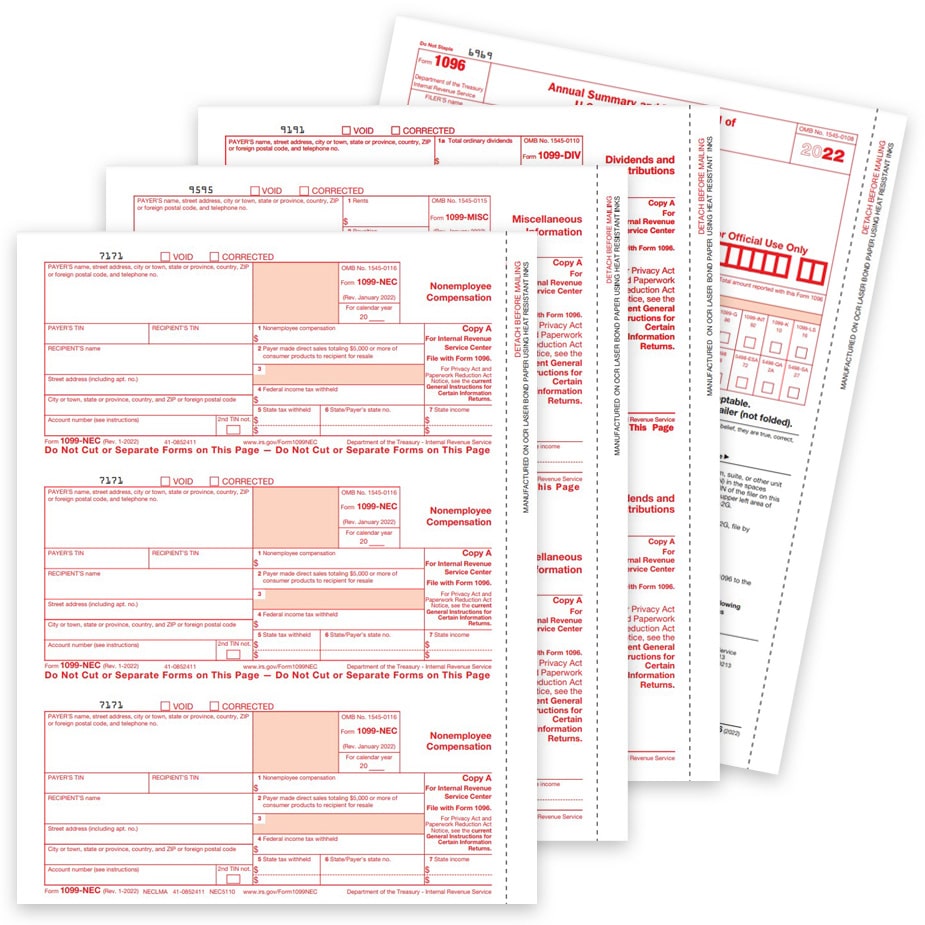 1099 Copy A Forms - Discount Tax Forms