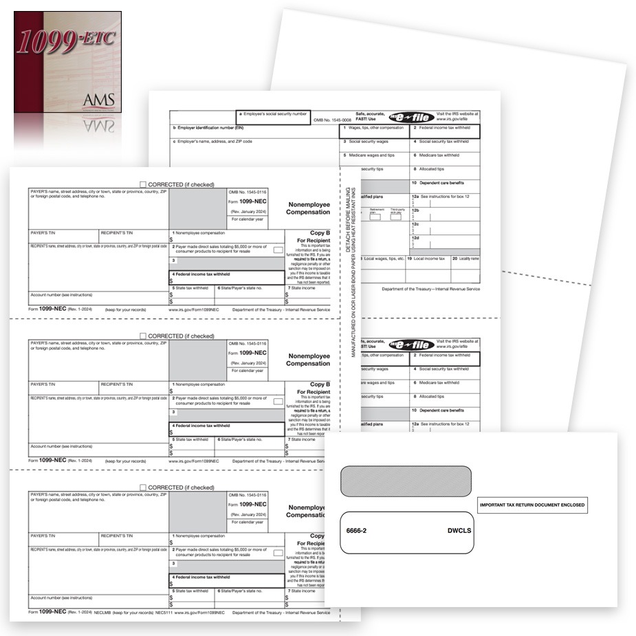 1099-ETC Compatible 1099 & W2 Tax Forms - DiscountTaxForms