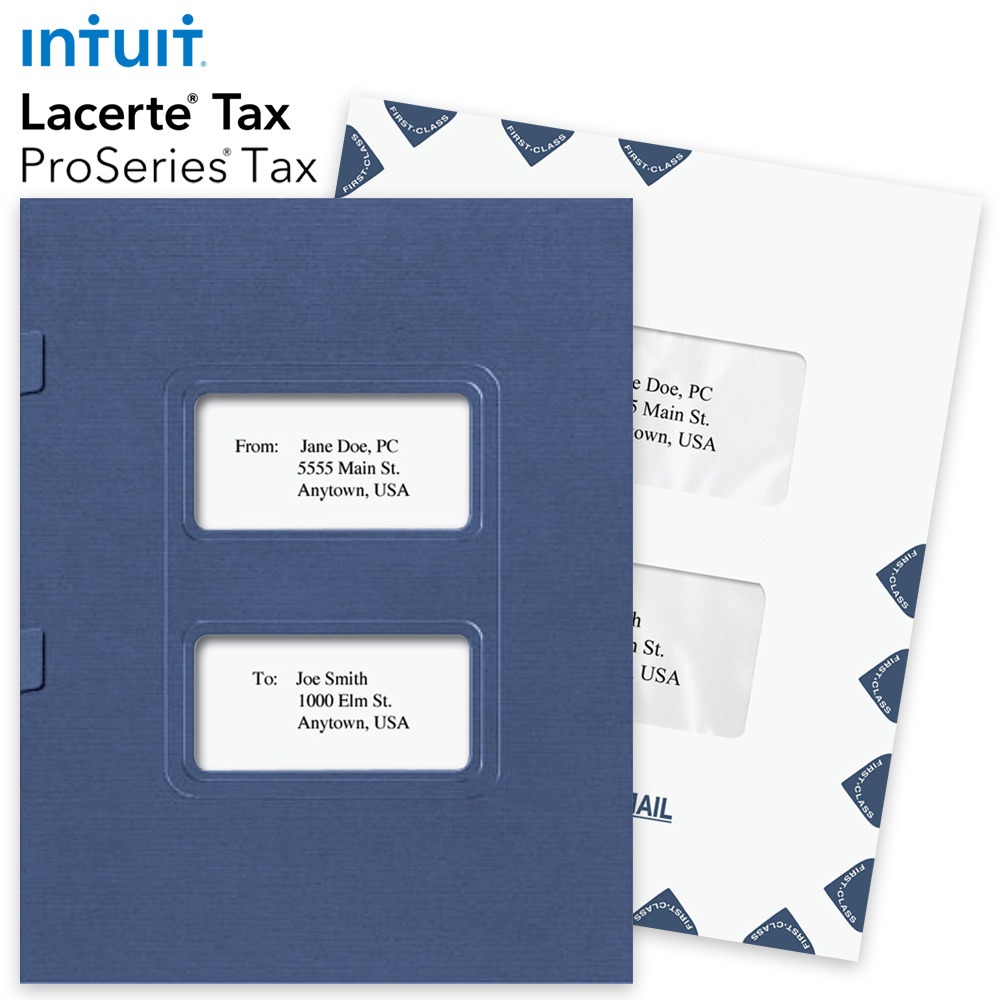 Intuit Tax Software Folders and Envelopes - Discount Tax Forms